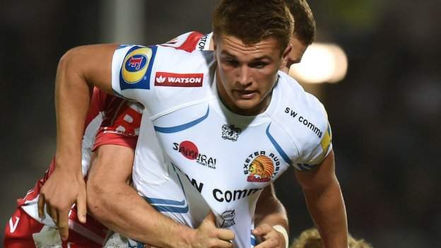 Henry Slade signs new Exeter Chiefs contract - BBC Sport