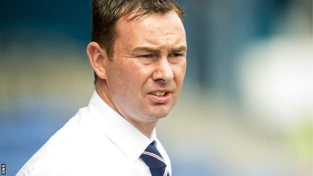 Derek Adams defends his time in charge at Ross County - BBC Sport