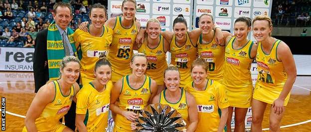 England netball: Australia win two-match Test series - BBC Sport