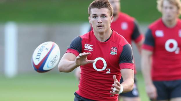 Henry Slade happy to play anywhere on full England debut - BBC Sport