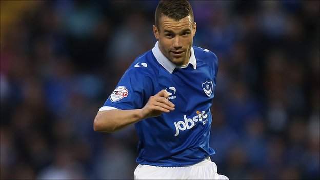 James Dunne: Portsmouth midfielder ruled out for two months - BBC Sport