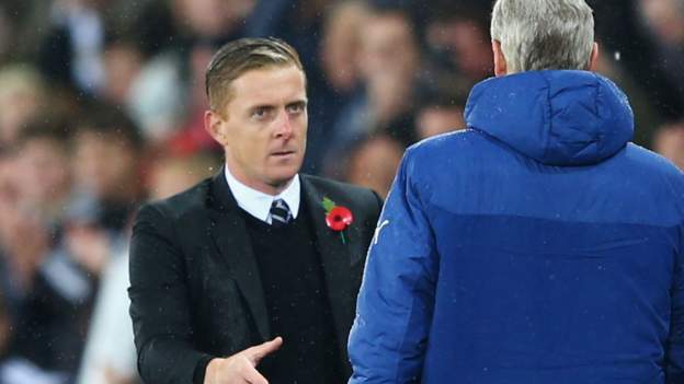 Gary Monk hails "magnificent" character of Swansea players - BBC Sport