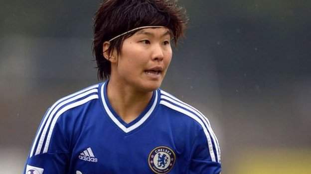 Chelsea's Ji So-Yun named WSL player's player of the year - BBC Sport