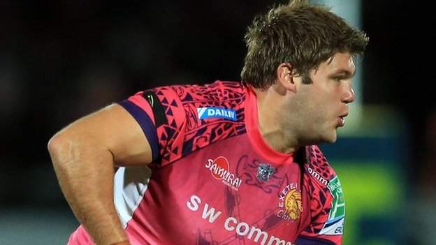 Exeter prop Alex Brown is loaned to Plymouth Albion - BBC Sport