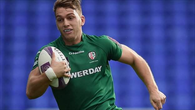 London Irish: Alex Lewington wary of relegation fight - BBC Sport