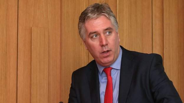 FAI backs chief executive John Delaney after song controversy - BBC Sport