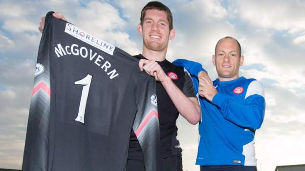 Michael McGovern: Hamilton Accies goalkeeper signs new deal - BBC Sport
