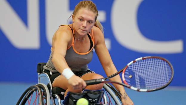 Jordanne Whiley loses Wheelchair Tennis Masters semi-final - BBC Sport