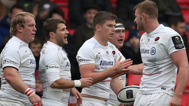 European Champions Cup: Sale 15-19 Saracens - BBC Sport
