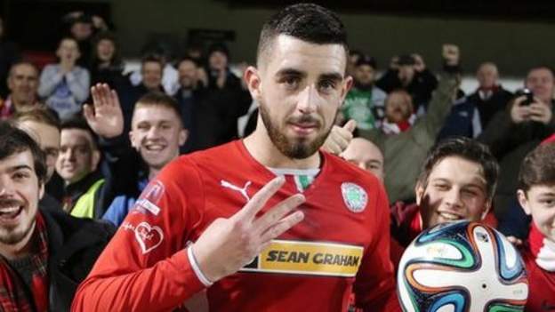 Joe Gormley goals earn November player of the month award - BBC Sport