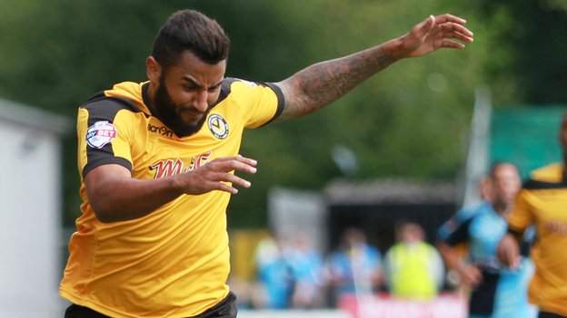 Rene Howe: Fit-again striker returns for Newport County - BBC Sport