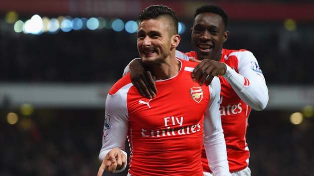 Arsenal 4-1 Newcastle United - BBC Sport