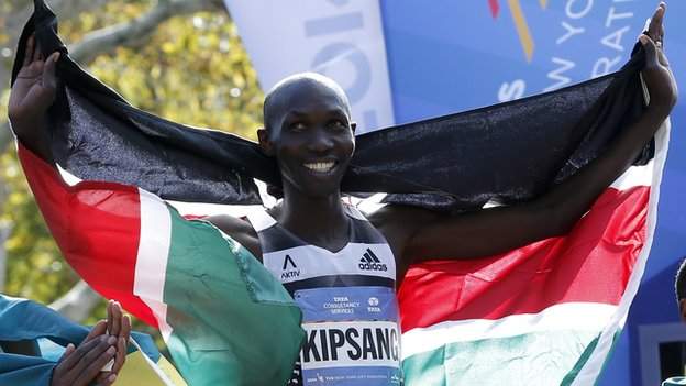 Wilson Kipsang accuses Athletics Kenya of smearing his name - BBC Sport