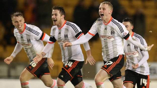 Wolves 3-3 Fulham (pens 3-5) - BBC Sport