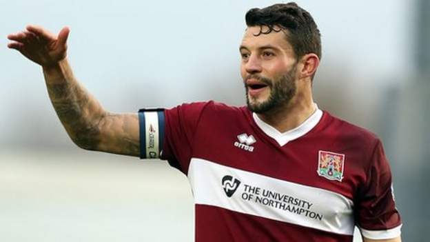 Marc Richards: Northampton Town striker 'better in second spell' - BBC ...