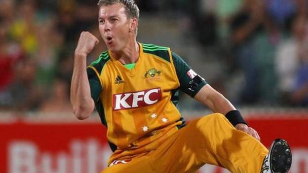 Brett Lee: Former Australia fast bowler quits cricket - BBC Sport