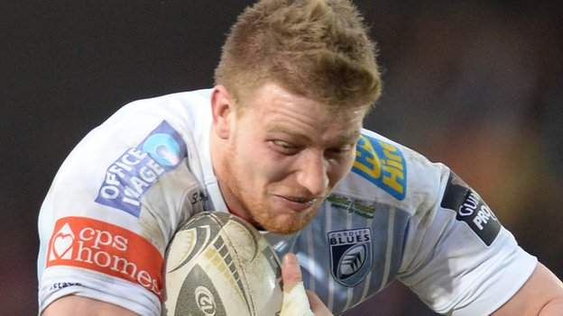 Macauley Cook: Forward pens new Cardiff Blues contract - BBC Sport