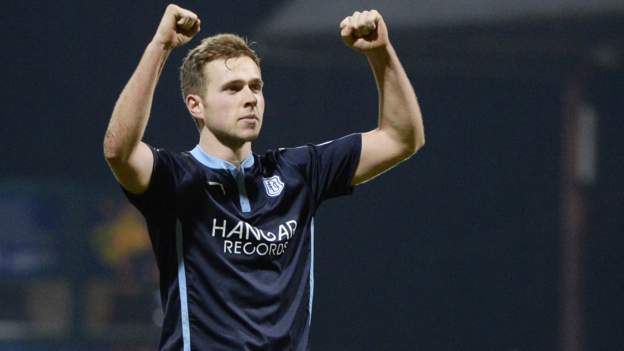 Dundee's Greg Stewart wins January player of the month award - BBC Sport