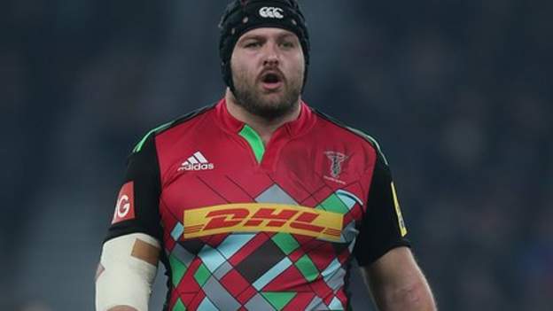 Mark Lambert: Harlequins prop extends contract until 2017 - BBC Sport