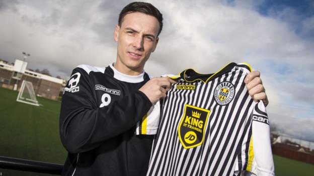 Alan Gow: St Mirren sign forward until end of the season - BBC Sport