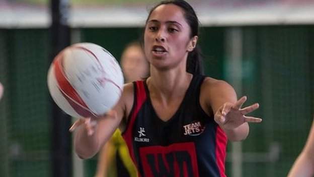 Team Jets: New signing Liz Haenga 'improving Jersey side' - BBC Sport