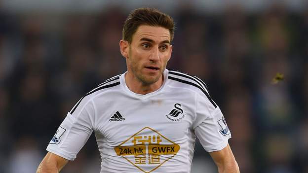 Swansea City: Angel Rangel signs contract extension - BBC Sport