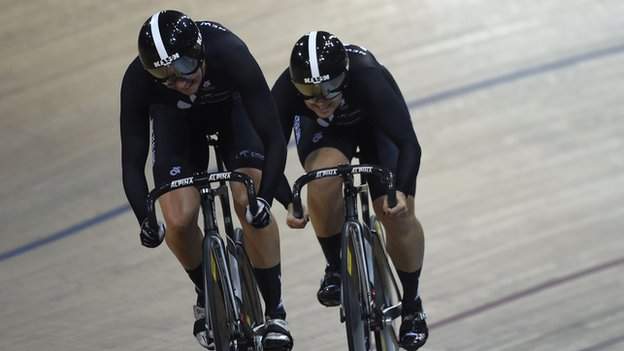 UCI sanctions historic mixed cycling team sprint trial - BBC Sport