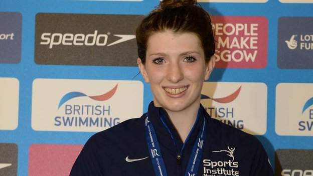 Bethany Firth: Paralympic star impresses at Irish Championships - BBC Sport