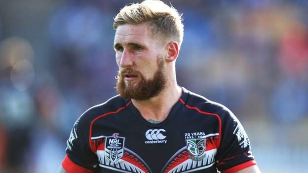 Sam Tomkins to return to England because of homesickness - BBC Sport