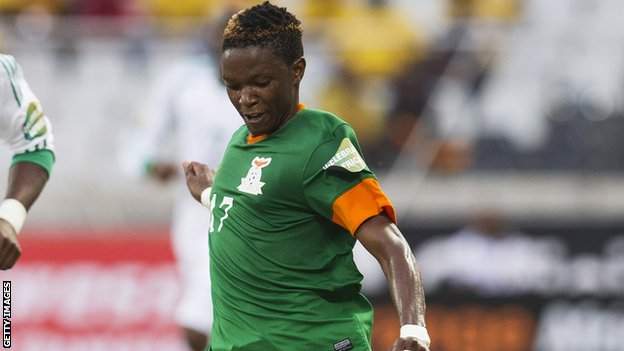 Zambia's Kalaba hopes for more Nations Cup success in Gabon - BBC Sport