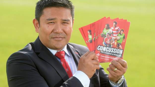 WRU medical chief Prav Mathema in headguard concussion warning - BBC Sport