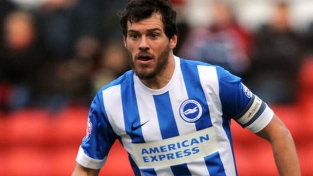 Gordon Greer: Brighton's defeat at Wigan 'unacceptable' - BBC Sport