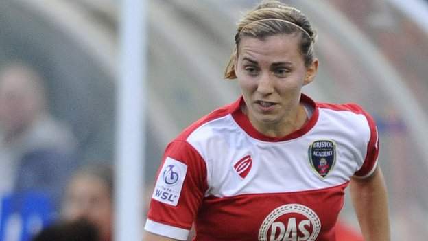 Grace McCatty: Captain playing for her Bristol Academy future - BBC Sport