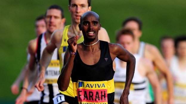 Mo Farah to race in 1500m in Birmingham Grand Prix - BBC Sport