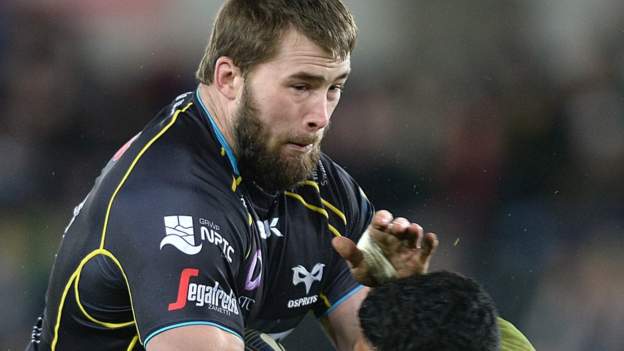 Scarlets recruit number eight Morgan Allen from Ospreys - BBC Sport