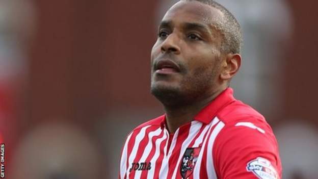 Clinton Morrison: Rep of Ireland striker released by Exeter City - BBC ...
