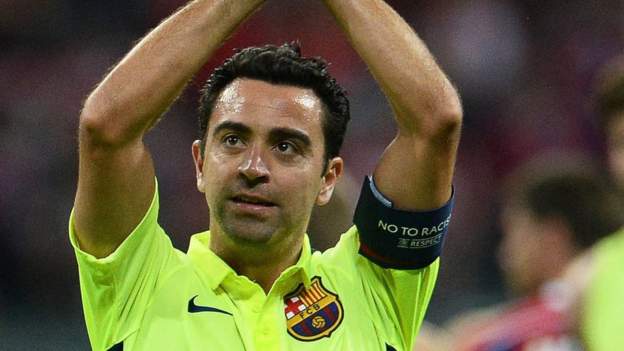 Barcelona's Xavi exits Nou Camp to join Qatar side Al Sadd - BBC Sport