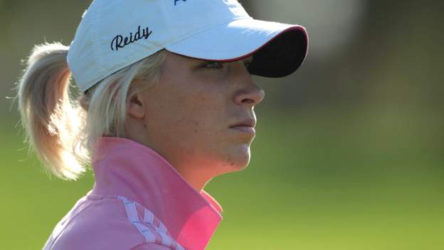 Melissa Reid: I was a golfing robot before my mother's death - BBC Sport