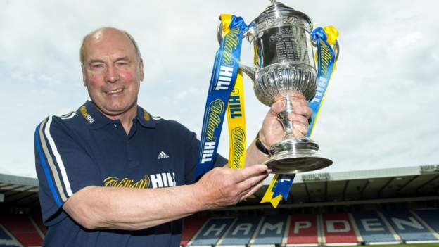 Scottish Cup final: Alex Totten dreams of Falkirk glory - BBC Sport