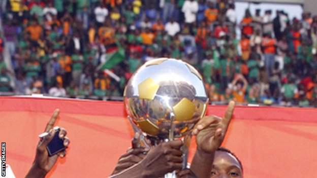 Namibia win Cosafa Cup for first time in their history - BBC Sport