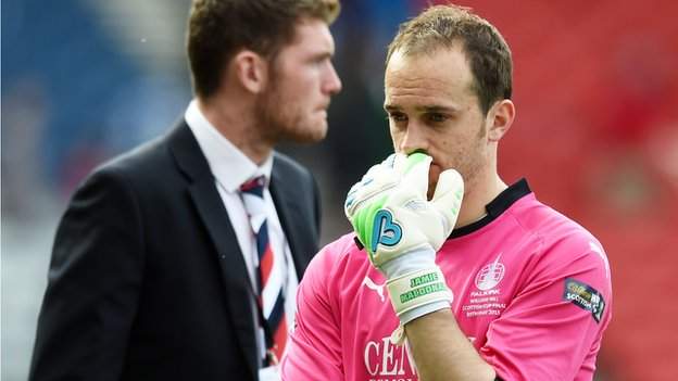 Falkirk: Cup final could be Jamie MacDonald's farewell - BBC Sport