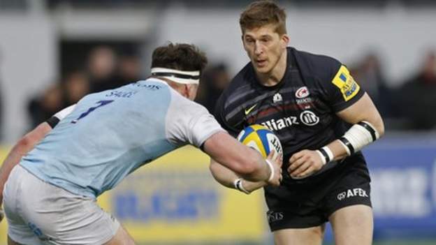 David Strettle: Saracens winger joins Clermont Auvergne - BBC Sport