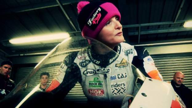 Maria Costello: Motorbike queen targets fifth Isle of Man TT - BBC Sport