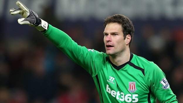 Asmir Begovic: Stoke City still hopful of retaining goalkeeper - BBC Sport