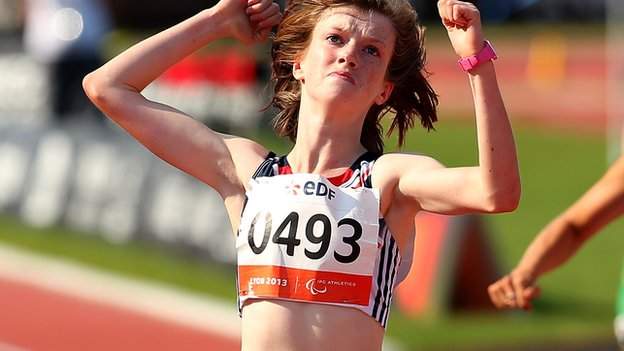 Sophie Hahn among five British winners at IPC Athletics Grand Prix ...
