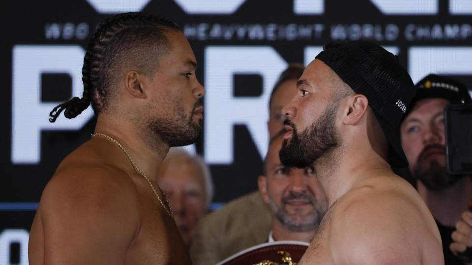 Joe Joyce v Joseph Parker - how the heavyweight clash unfolded - Live ...