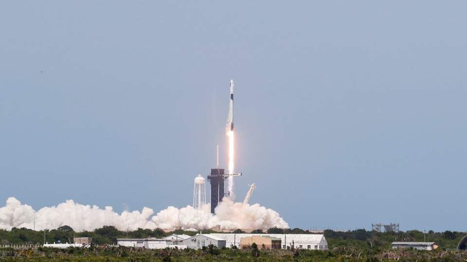 As it happened: Nasa astronauts make history with SpaceX launch - BBC News