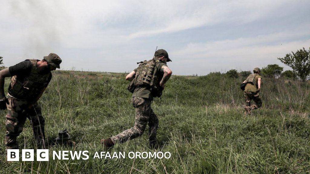 Raashiyaan magaala Baakmut guutummaatti qabachuu labsite, Yukreen dhara ...