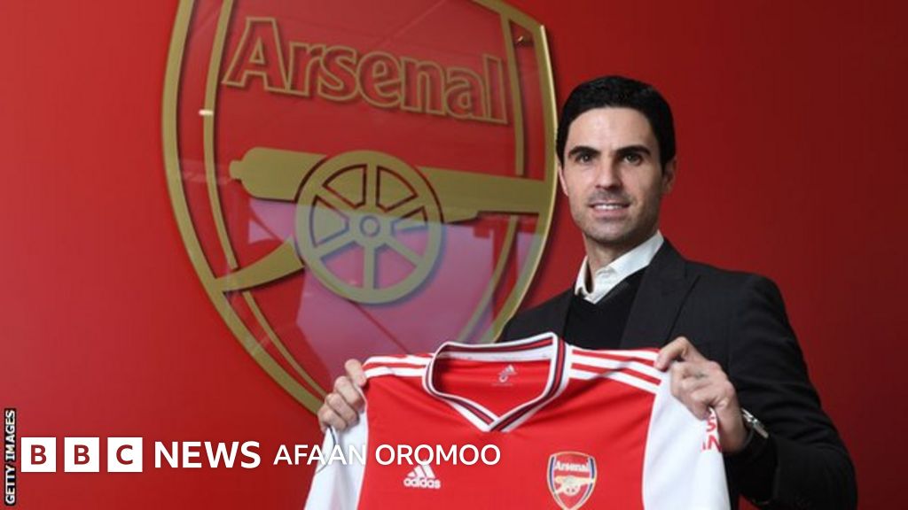 Mikeel Artetaa: Arsenaal leenjisuuf walii galtee mallateesse - BBC News ...