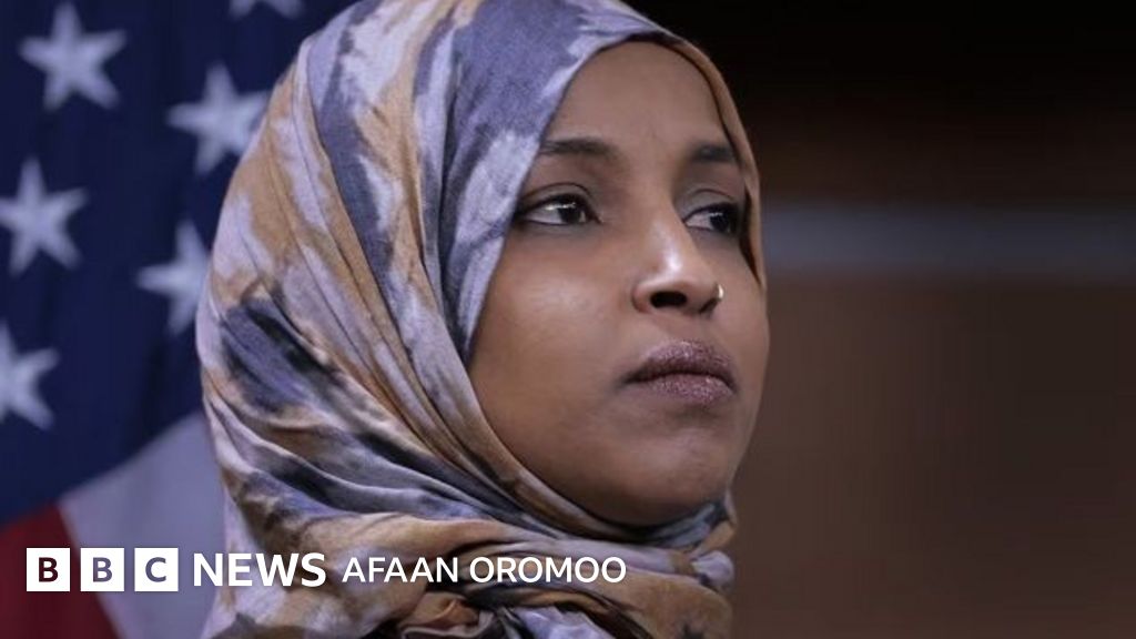 Miseensi Kongireesii Ilhaan Omaar osoo haasaa taasiftuu dhagala'aa ...